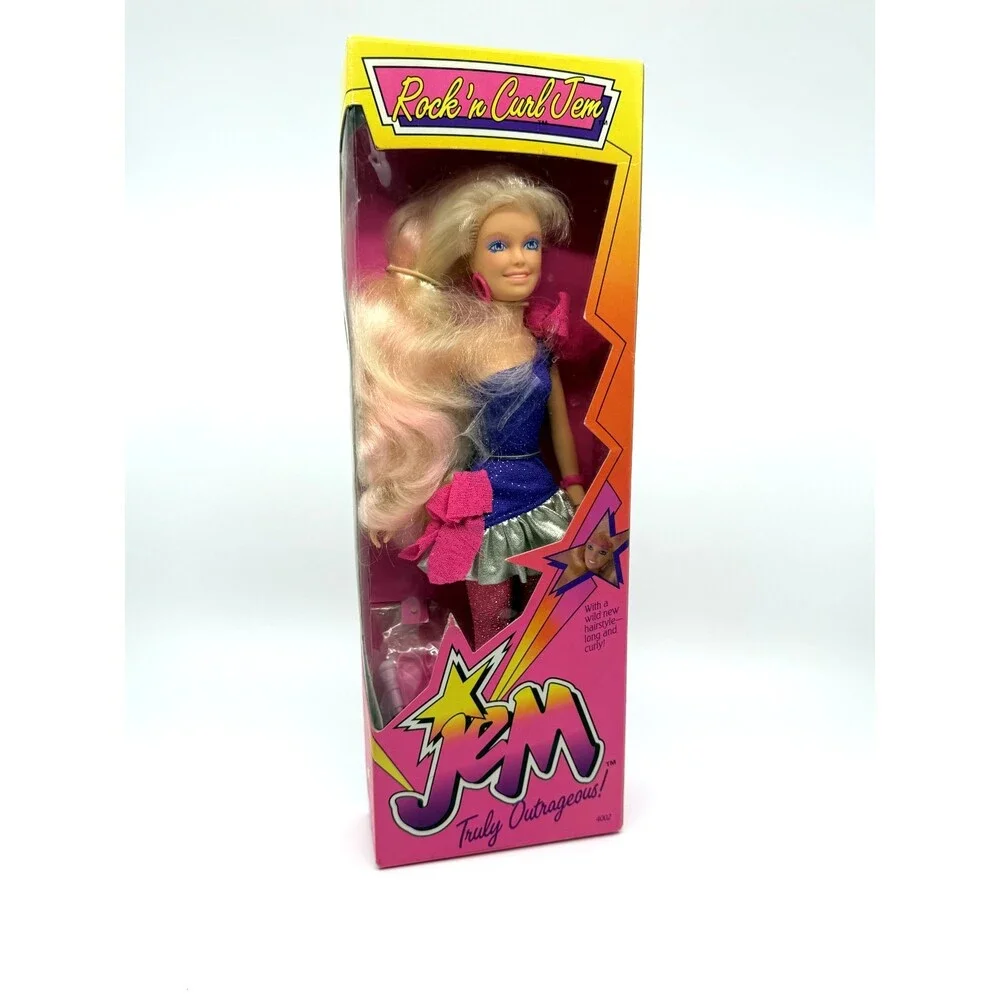 Hasbro | Toys | Vtg Rare 8s Jem The Holograms Doll Jerrica 4002 Nib ...